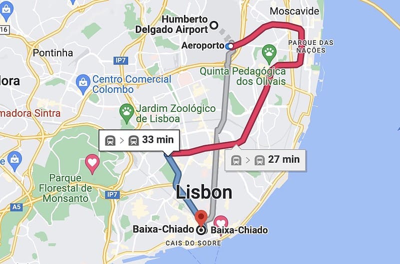 How To Get From Lisbon Airport To City Center In 2024