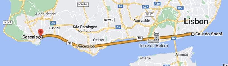 How To Travel from Lisbon To Cascais In 2024? [Info, Prices]