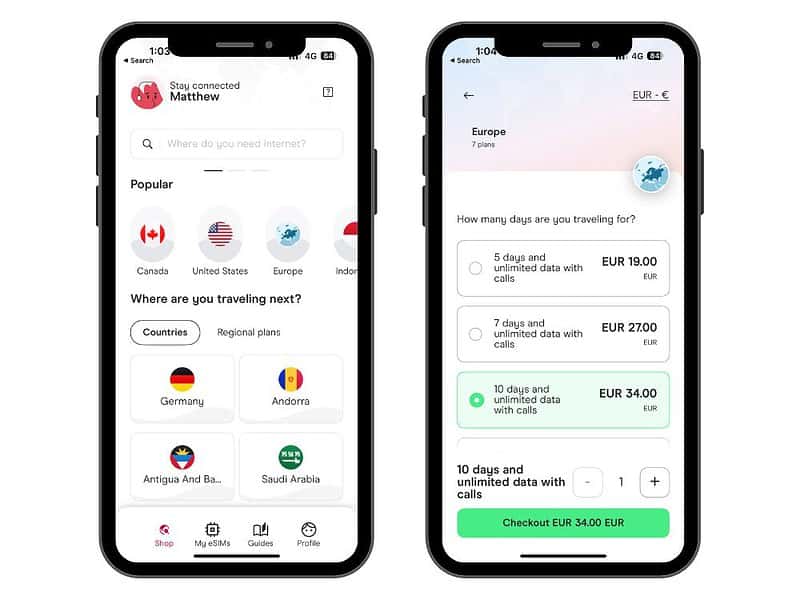 5x Best eSIM Providers For International Travel [2024 Review]